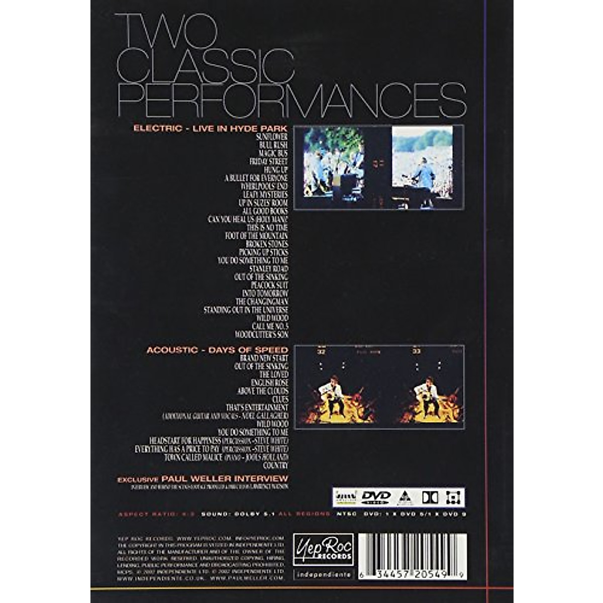 Paul Weller - Two Classic Performances