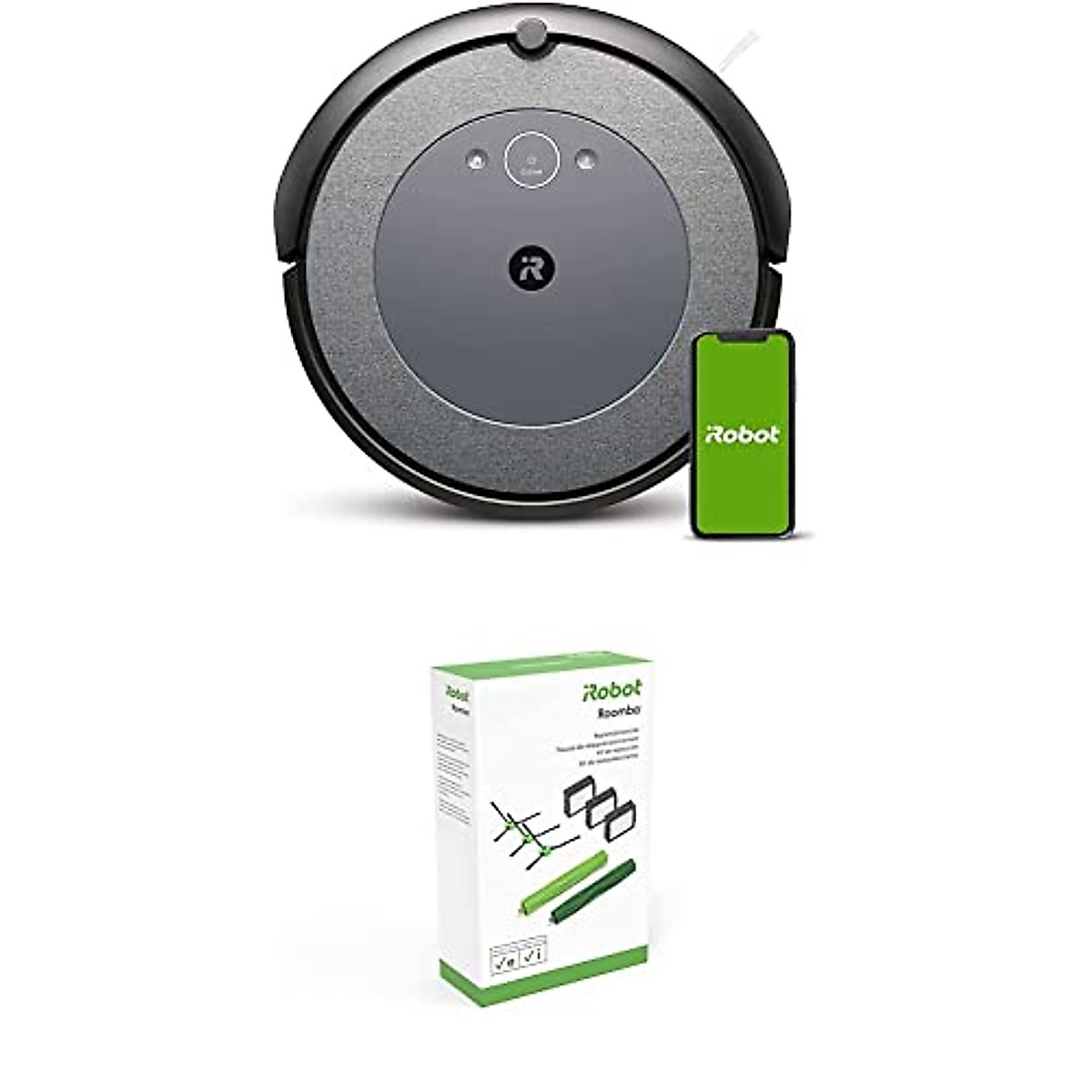 iRobot Roomba® i3 (3150) Wi-Fi® Connected Robot Vacuum Vacuum - Wi-Fi Connected Mapping Authentic Replacement Parts- Roomba e and i Series Replenishment Kit