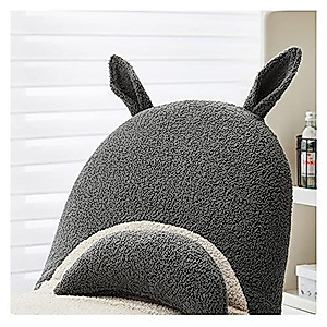 Lazy Sofa Bedroom Lazy Sofa Reclining Bed Back Chair Single Sofa Soft and Comfortable Single Cushion Balcony Single Sofa Sofa Chair (Color : Oak, Size : Large)