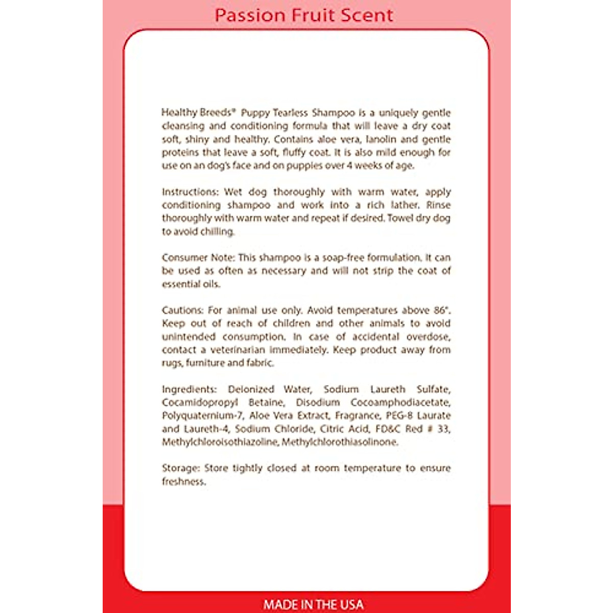 Healthy Breeds Yorkshire Terrier Tearless Puppy Dog Shampoo 16 oz