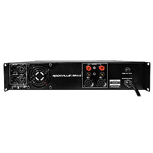 Rockville 5000 Watt Peak / 1400w RMS 2 Channel Power Amplifier Pro/DJ Amp (RPA12)