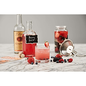 Spirit Infusion Kit - Infuse Your Booze - Alcohol Infusion Kit with Recipes to Make Over 70 Flavored Vodkas. This Liquor Infusion Kit Makes a Great Cocktail Gift!