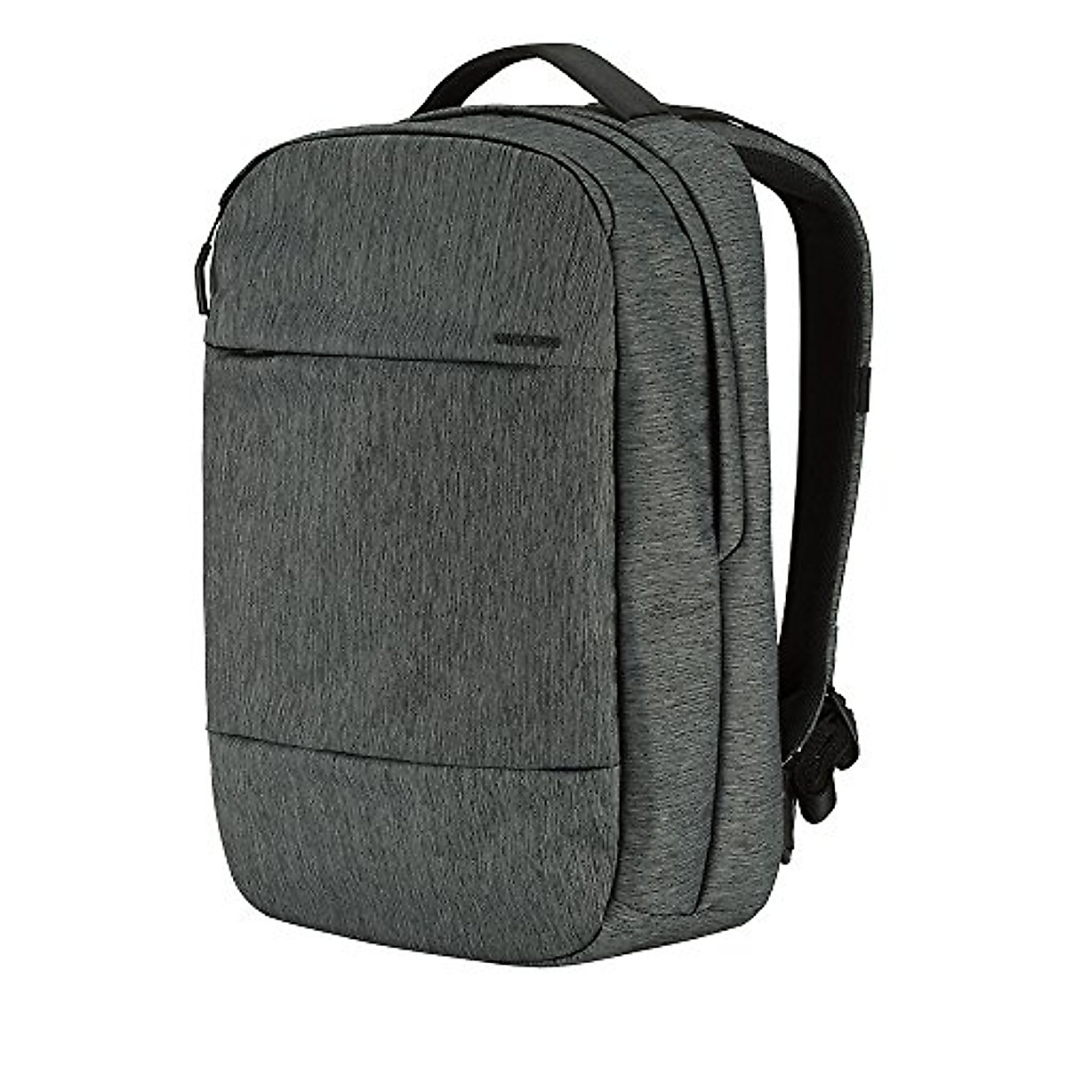 Incase City Collection Compact Backpack, Heather Black/Gunmetal Gray, One Size