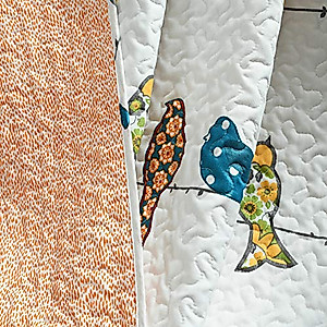 Lush Decor Rowley Birds Throw Blanket, 50" x 60", Multi