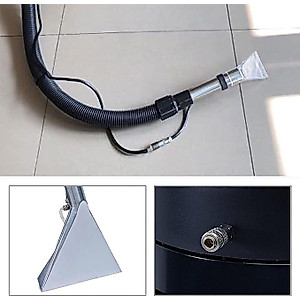 40L/11Gal Commercial Carpet Cleaner, 3 in 1 Multi-Purpose Wet Dry Vacuum Cleaner Portable Carpet Cleaning Machine, Heavy Duty Dust Extractor Sofa Curtains Carpet Cleaning for Carpet and Hard Floor