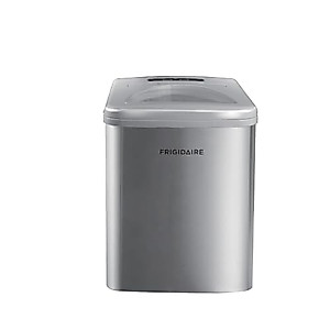 FRIGIDAIRE EFIC117-SS Stainless Steel 26 Lbs Ice Maker, Counter, Couter top