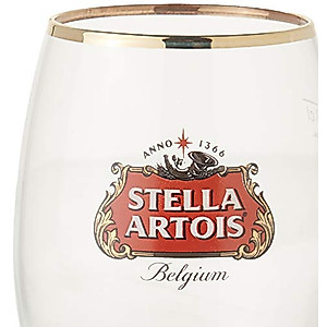 Stella Artois Chalice - 2-Pack Gift Set - Official Product - 33 Cl / 11.2 Oz. Capacity Beer Glasses