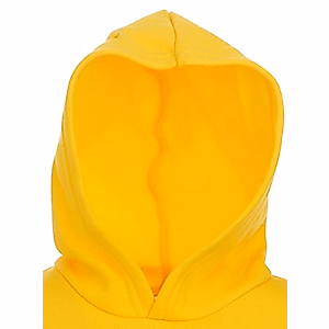 Nickelodeon SpongeBob SquarePants Little Boys Fleece Pullover Hoodie and Jogger Pants Outfit Set Yellow 7-8