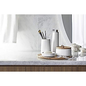 Kohler 29590-SSP-HDN K-29590-SSP-HDN Bente Bathroom Accessories, 5 Piece, Shagreen Oyster Pearl