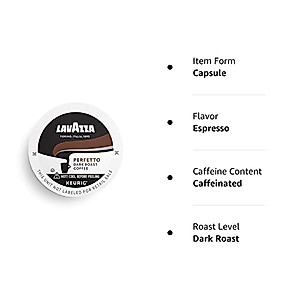 Lavazza Perfetto Keurig 2.0 K-Cup Pack, 64 Count