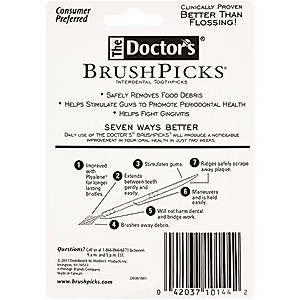 Doctor's Brushpicks (Pack of 12)