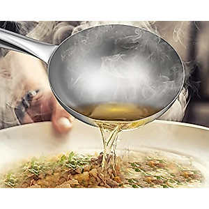 42 Inch Stainless Steel Spoon Boil Ladle with Long Handle Mixing Spoon Great for Big Stock Pots, Stiring/Mixing, Home Brewing, Turkey Fryer, Stiring Lobster Ladle