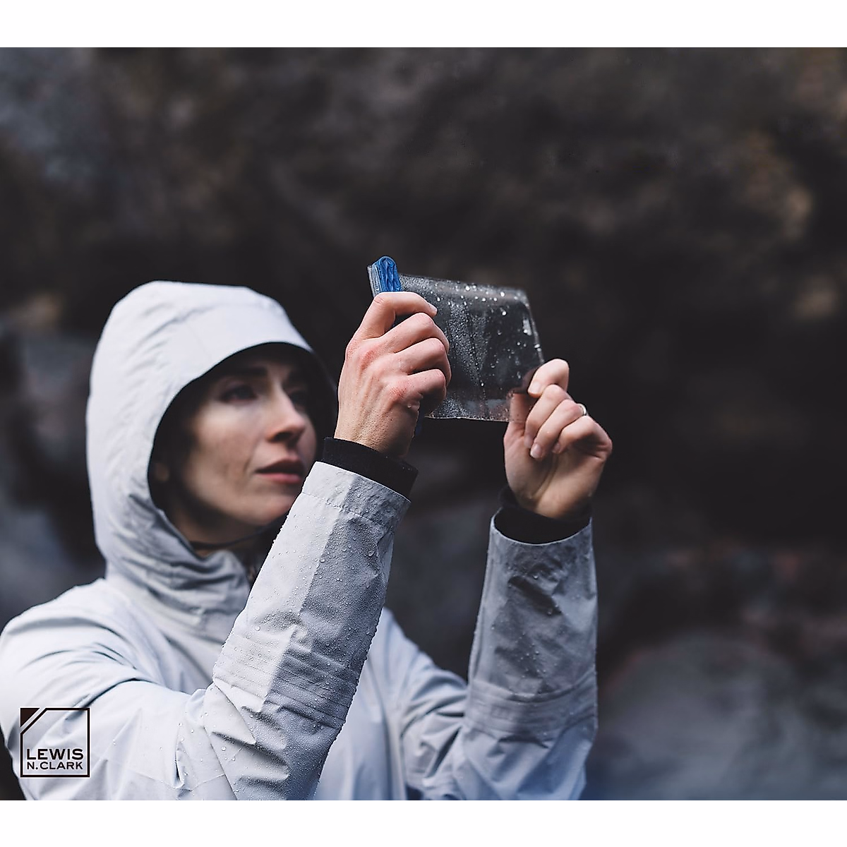 Lewis N. Clark Phone (7.2x4.4), Blue