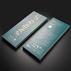 Goldage 5-Pairs Fiberglass Dishwasher-safe Chopsticks - Nordic Green (Gold. & Silver)