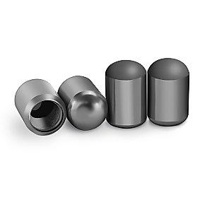 Osilly Car Tire Valve Stems Caps, 4 Pcs Aluminium Alloy Valve Stem Covers, Leak-Proof and Dust-Proof Tire Air Valve Caps, Universal Auto Replacement for SUV, Truck, Bike and Motorcycle (Gray)