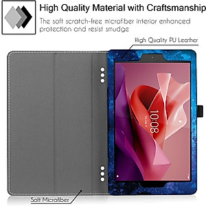 Famavala Folio Case Cover for PREVIOUS Generation 8" Fire HD 8 Tablet [8th / 7th / 6th Generation 2018/2017 / 2016 Release ] (BlueSky)