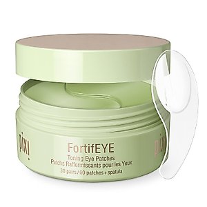 Pixi FortifEYE Hydrogel Under-Eye Patches, 30 Pairs, 60 Patches