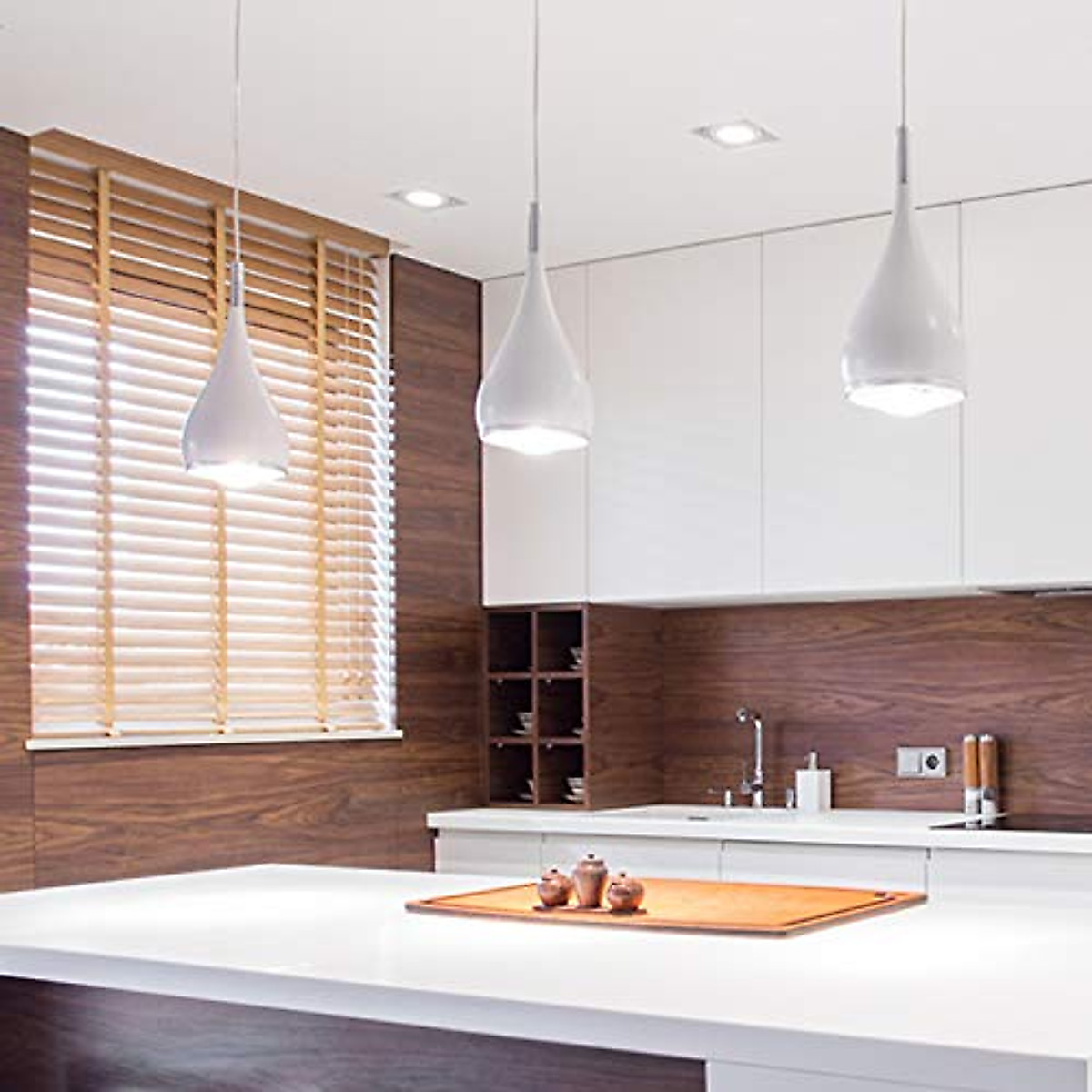 Yochoice 12Pack A19 LED Light Bulbs 100 Watt Equivalent 5000K Daylight White, No Flicker E26 Medium Screw Base Bulbs, 1100Lumens, Non Dimmable