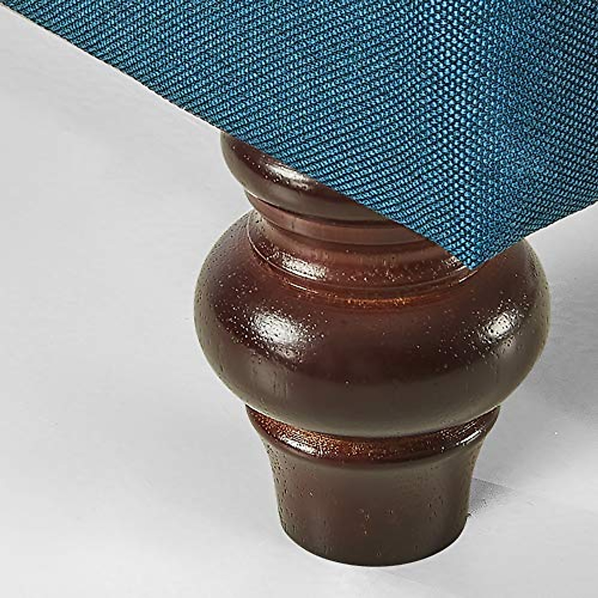 ZINUS Andover Upholstered Bed Frame / Tufted Bed Frame with Nailhead Detail / Adjustable Headboard / Easy Assembly, Full