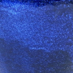 Sunnydaze Round Ceramic Planter - Set of 2 Indoor or Outdoor Plant Pots with Drainage Hole - 8" - Imperial Blue Glaze - Resort