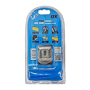 OX TOOLS Pro Stainless Steel 16-Foot Tape Measure with Magnetic Hook | Heavy Duty Case & Easily Visible Measure Marks