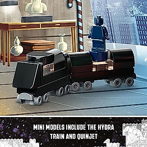 LEGO Marvel Avengers 2023 Advent Calendar 76267 Holiday Countdown Playset with Daily Collectible Surprises and 7 Super Hero Minifigures such as Doctor Strange, Captain America, Spider-Man and Iron Man