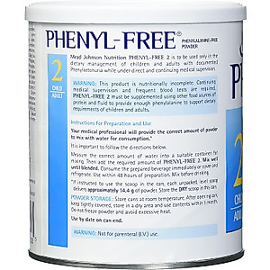Phenyl-Free 2 Powder (6) Size: 1 LB by BRISTOL MYERS NUTRITIONAL INST