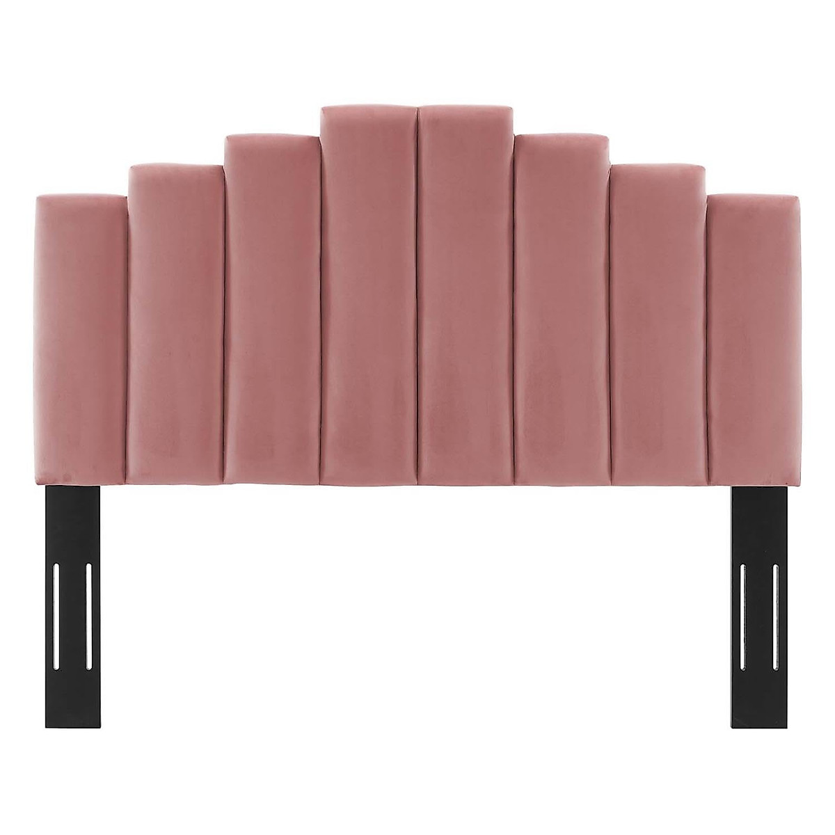 Modway Noelle Performance Velvet Full/Queen Headboard in Dusty Rose