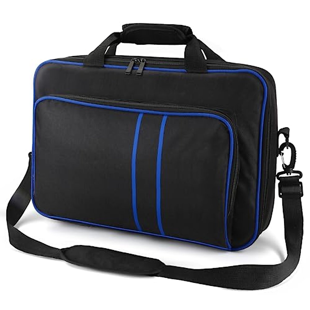 Carrying Case for PS5, Carrying Case Travel Bag Compatible with PlayStation 5 Console, Travel Case for PS5 Console Digital, Disk Edition, Controller, Stand, Game Cards