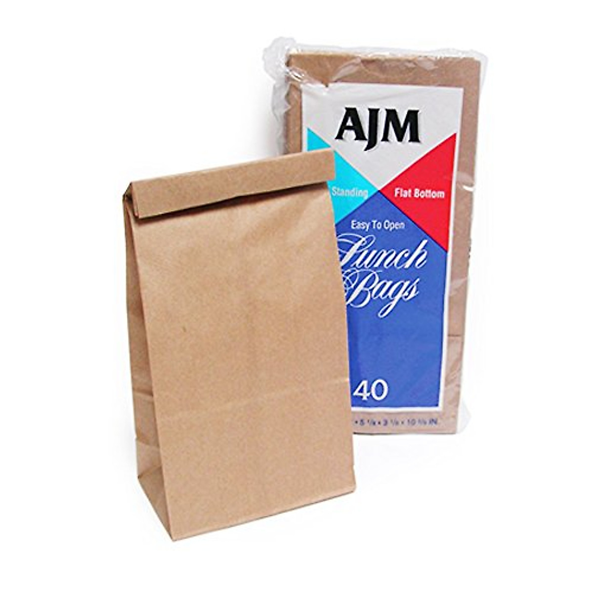 40 Pc Paper Bags Sandwich Container Snack Food Party favors Lunch Bag Grocery