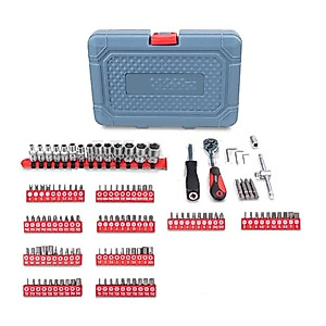 Sweden 126 Piece Set Of 1/4 Batch Head Socket Tool Set, Multi-purpose Batch Head Screwdriver