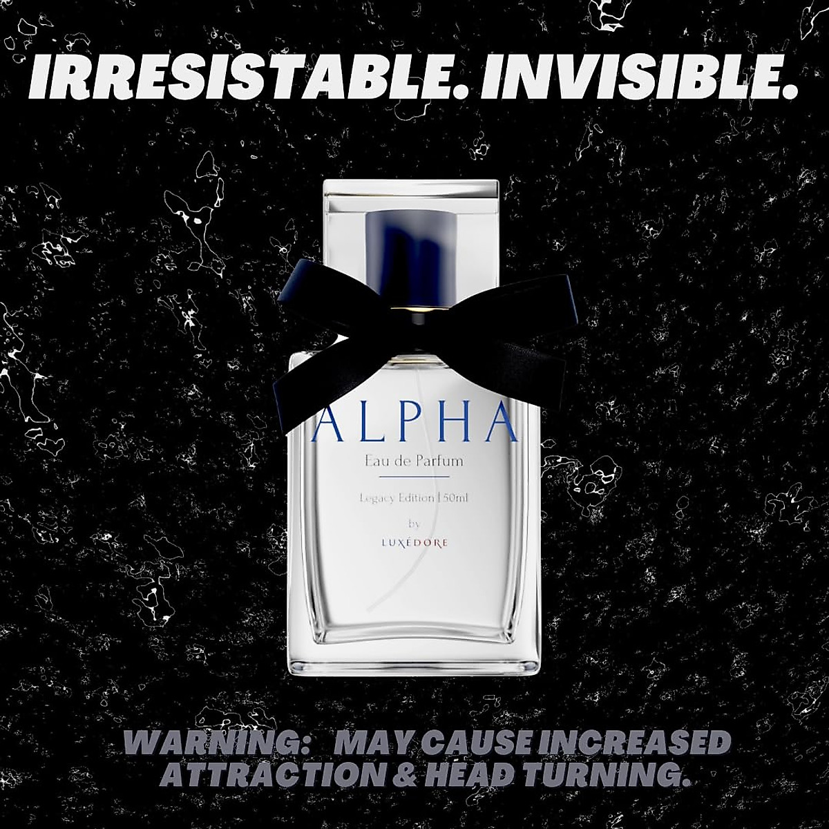 Luxedore ALPHA, Perfume Classic, Eau De Parfum, Pheromone Cologne for Men, Fresh Woody Jasmine Fragrance