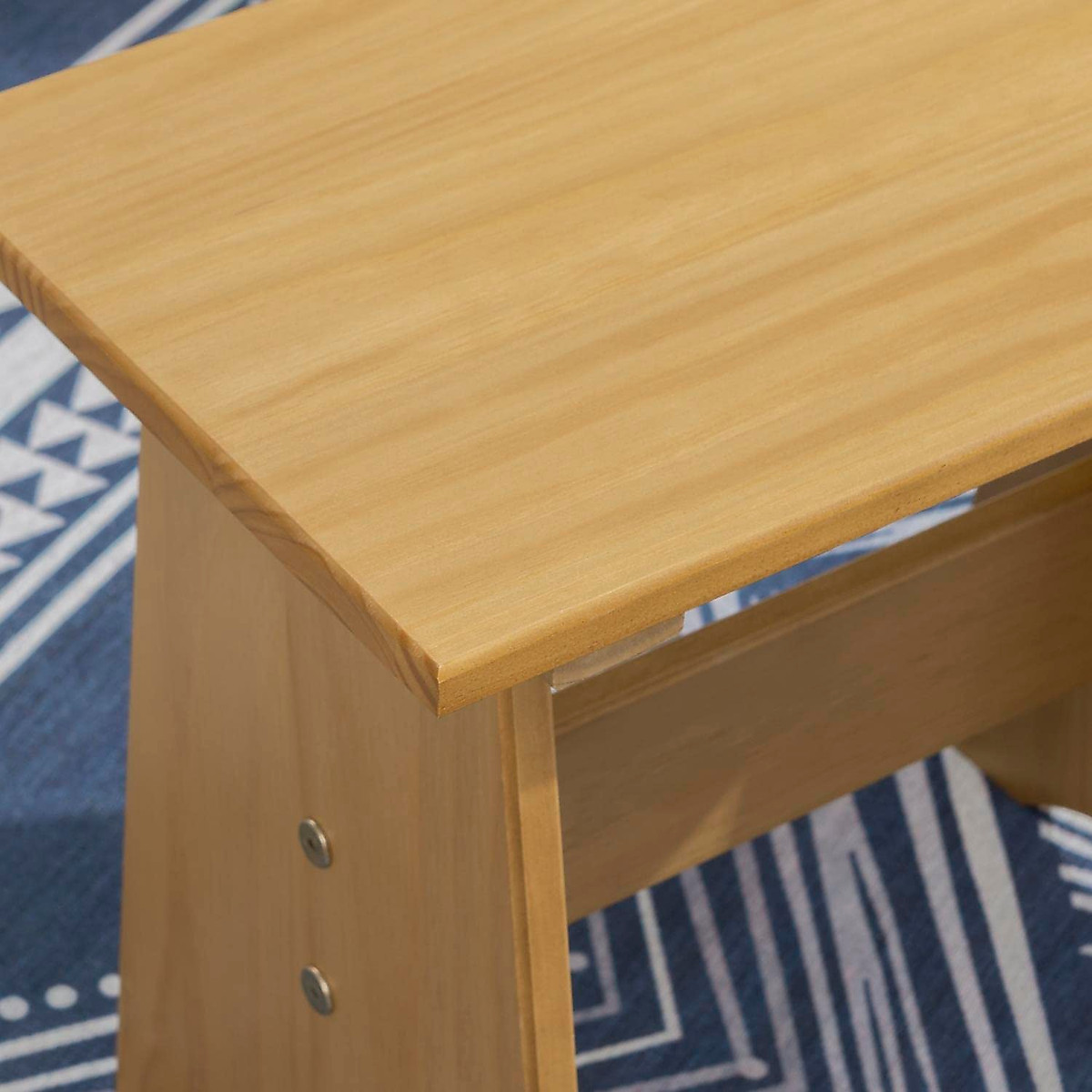 Linson Small Back Rest Bench Honey