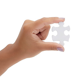 Juvale 48 Sheets Blank Puzzles to Draw On Bulk – 6x8 inch Make Your Own Jigsaw Puzzle for Kids Crafts Projects (28 Pieces Each)