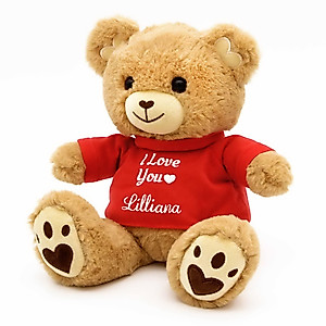 DIBSIES Personalized Teddy Bear (I Love You)