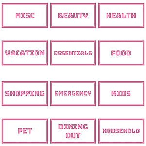 A6 Glitter Budget Binder with 12 Printed Budget Envelopes & Expense Budget Sheets Calendar, Pocket Budget Planner Organizer, Money Organizer for Cash, Cash Envelopes for Budgeting and Saving Money