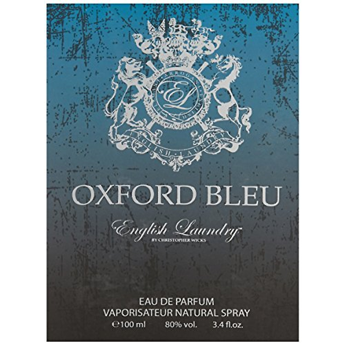 English Laundry Oxford Bleu Eau de Parfum, 3.4 Fl Oz