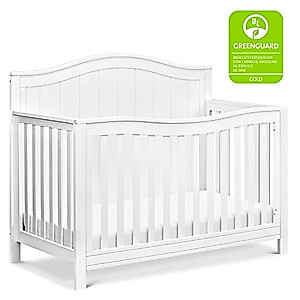 DaVinci Aspen 4-in-1 Convertible Crib in White, Greenguard Gold Certified