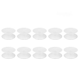 10pcs Double Sided Suction Cup, Transparent Silicone Gel Glass Fish Tank Aquarium Suction Cup Double Sided Suction Cups