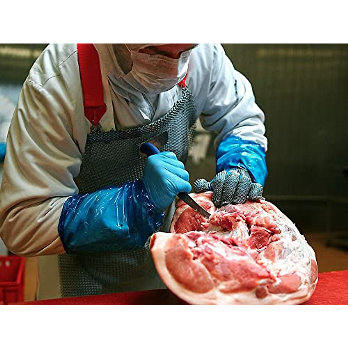 F. Dick - 10" Breaking Knife, Hollow Ground, Kullenschliff