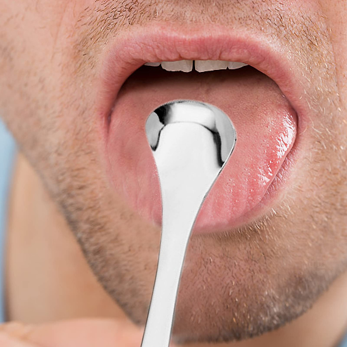 defutay Tongue Scraper Cleaner, Oral Scrapers Premium Sweeper Sets,100% BPA Free Tongue Scrapers - Eliminate Bad Breath