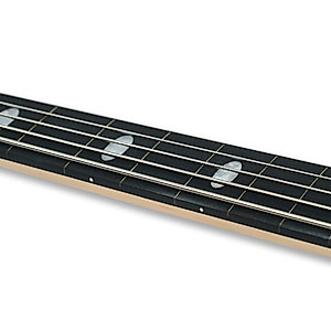 Fretless 5 String Electric Bass Guitar Millettia Laurentii+Okoume body