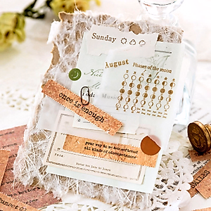 JOYCHOIC 700Pcs Vintage Quote Paper for Scrapbooking, Phrases Words Paper for Junk Journal Supplies, Scrapbook Journaling Bullet Decorative DIY Art Crafts Collage Embellishment