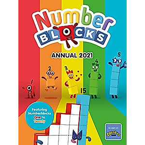 Numberblocks Annual 2021 - as seen on CBeebies! (Learn to count from 1 to 20 with maths puzzles, games and Numberblocks episodes)