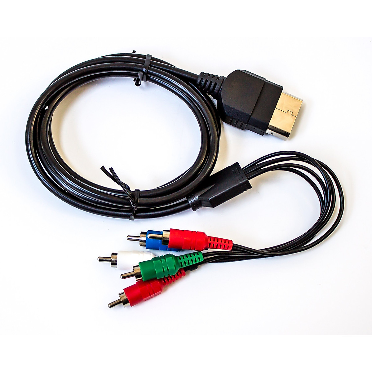 Old Skool Silver-Plated HDTV High-Definition HD TV Component Cable for Xbox