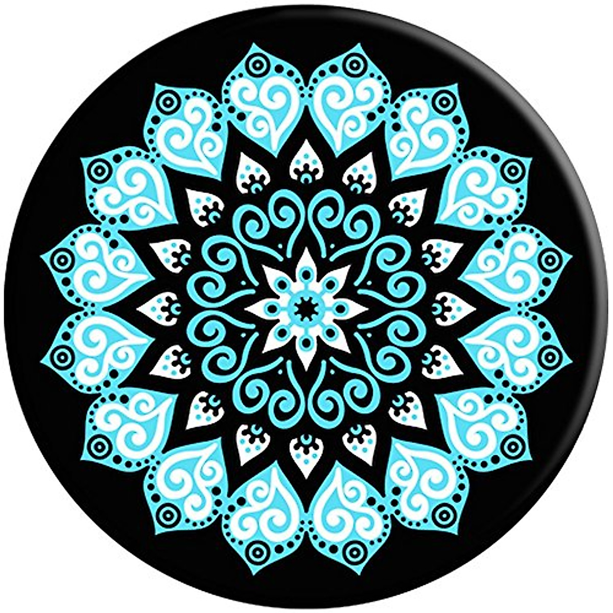 PopSockets: Collapsible Grip & Stand for Phones and Tablets - Peace Mandala Sky