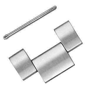 Ewatchparts 18mm Watch Band Link Compatible With Tag Heuer Formula 1 F1 Fm0245 Ba0858 Fm0277 Stainless Steel