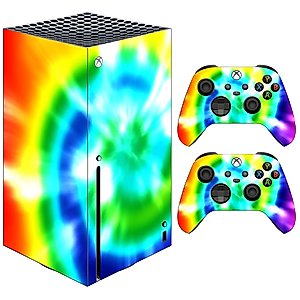 VWAQ Rainbow Skin Designed to Fit Xbox Series X Console and Controllers - XSRSX2