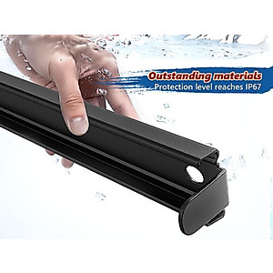 REIBII 48" W Garage Shelving 2750LBS Heavy Duty Garage Storage 5 Tier Adjustable Metal Storage Shelves Industrial Shelving Unit for Basement,Warehouse, Workshop,Black