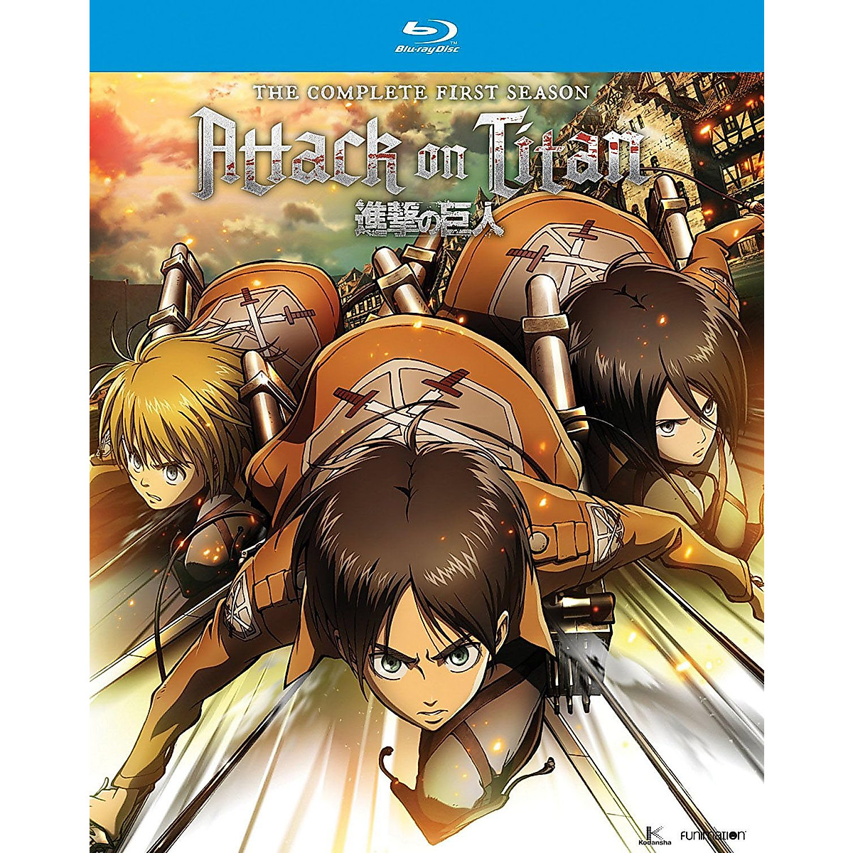 Attack on Titan: Complete Season One [Blu ray]